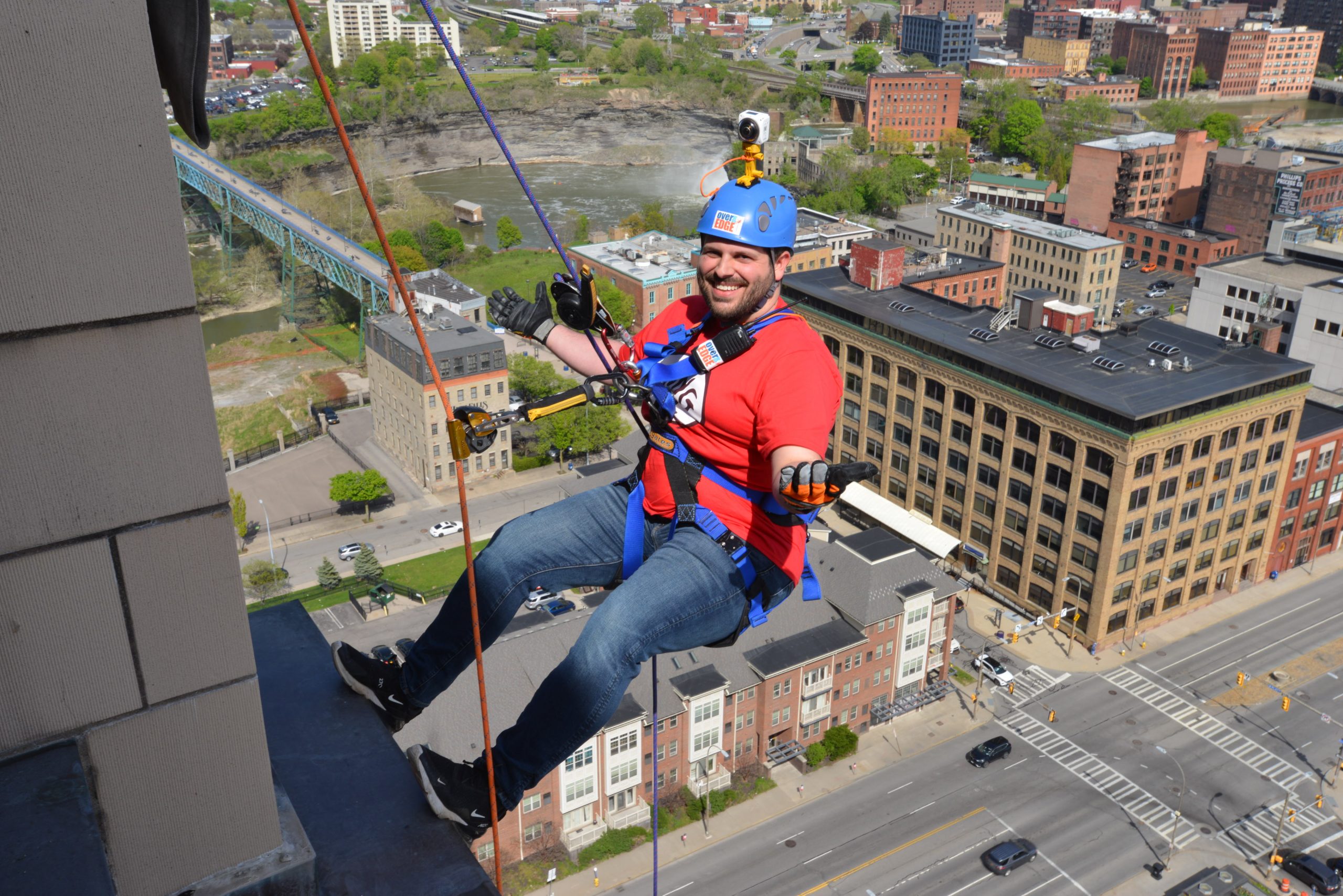 Taylor, Passero, Hope Hall School Go Over The Edge For Urban Scouting ...